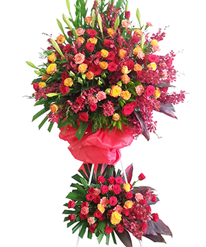 Congratulation flowers Great success, flowers shop online