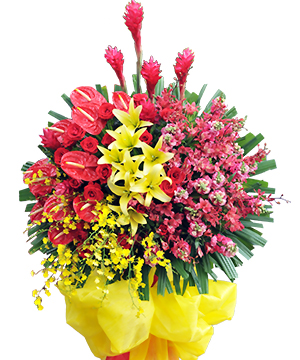 Congratulation flowers Reaching Success, flowers shop online