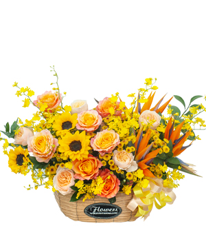 Flower Baskets Cheer up, flowers shop online