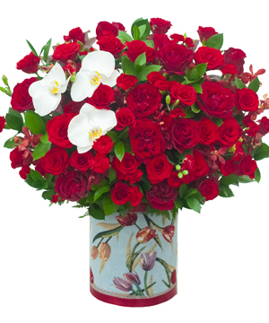 Flower boxes Ruby, flowers shop online