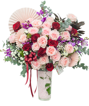 Vase of flowers Sprit, flowers shop online