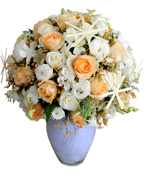 Vase of flowers Mercy, flowers shop online